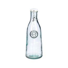 zeller Present Wäschekorb Glasflasche "Recycled" m. Bügelverschluss