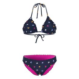 POLO SYLT Triangel-Bikini mit Allover-Muster (Set)
