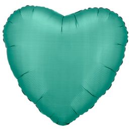 Amscan Folienballon Folienballon Herz Jade Grün