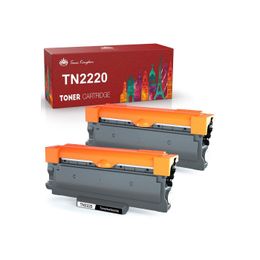 Toner Kingdom Tonerpatrone TN-2220 TN2220 2-St Brother HL-2215 DCP-7055W