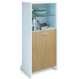 DOMANDO Standvitrine Vitrine Matera (1-St) Breite 53cm