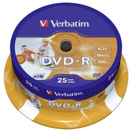 Verbatim DVD-Rohling DVD-R Rohling