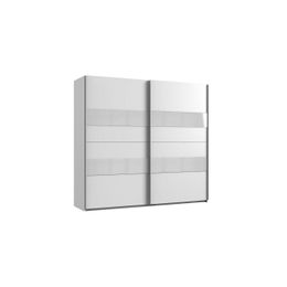 freiraum Kleiderschrank Altona2 (B/H/T: 225x210x65 cm) in Weiß mit 2 Türen und 4 Einlegeböden