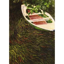 Postkarte Kunstkarte Claude Monet "Das Boot"