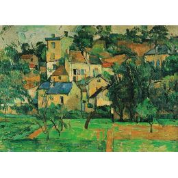 Postkarte Kunstkarte Paul Cézanne "Die Eremitage in Pontoise"
