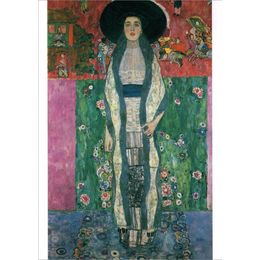 Postkarte Kunstkarte Gustav Klimt "Bildnis der Adele Bloch-Bauer"
