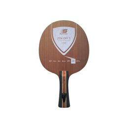 Sunflex Tischtennisschläger Zen Off 5 Tischtennis-Holz anatomischer Griff