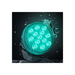 PRECORN Pool-Lampe Pool Beleuchtung 13 LED`s Unterwasser Licht Teich Aquarium Badewanne