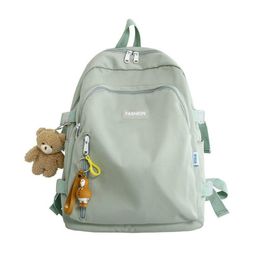 GelldG Rucksack Teenager Schulrucksack für Frauen College Mädchen Büchertasche