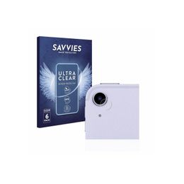 Savvies Schutzfolie für Apple iPad Air 5 WiFi 2022 (NUR Kameraschutz