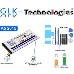 GLK-Technologies High Power Ersatzakku kompatibel mit Samsung Galaxy A5 SM-A500F 2015 EB-BA500ABE