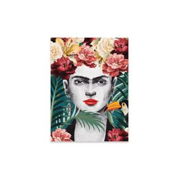 Wallarena Poster Frau Frida Kahlo Wohnzimmer Schlafzimmer Kunstdruck Wandbild XXL