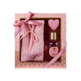 accentra Wellness-Pflegeset accentra Geschenkbox Romantic Dreams mit Kosmetiktasche