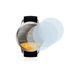 Savvies Panzerglas für Claptic Smartwatch