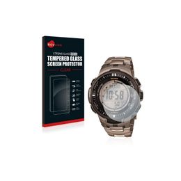 Savvies Panzerglas für Casio Pro Trek PRW-3000T-7JF