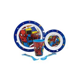 MARVEL Kindergeschirr-Set MARVEL Spiderman Kinder Geschirr-Set 5 teilig (5-tlg)