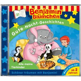 KIDDINX Hörspiel-CD Benjamin Blümchen
