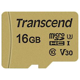Transcend microSDHC-Karte 16GB Class 10
