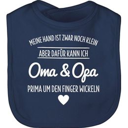 Shirtracer Lätzchen Oma und Opa um den Finger wickeln Großeltern