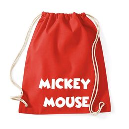 Blondie & Brownie Blondie & Brownie Turnbeutel aus Baumwolle Mickey Mouse Brust Minnie Zeichentrick Maus