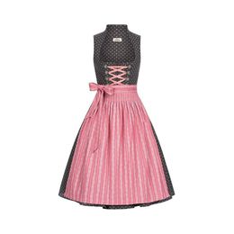 Almsach Dirndl Trachten, grau|rosa