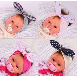 La Bortini Stirnband 4er Pack Stirnbänder für Baby und Kinder Stirnband ab 0Mon 36-52cm
