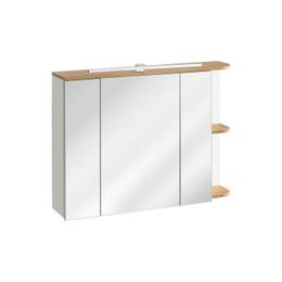 JVmoebel Badezimmerspiegelschrank Badezimmer Spiegelschrank 80cm Spiegel Schrank Spiegel