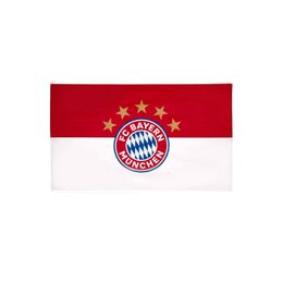 FC Bayern München FC Bayern München Fahne FC Bayern München Hissfahne 5 Sterne Logo 250 x 150 cm