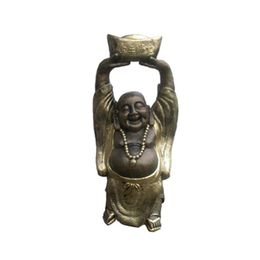 JVmoebel Skulptur Deko Figur Statue Skulptur 35 cm Figuren Buddha Garten B30