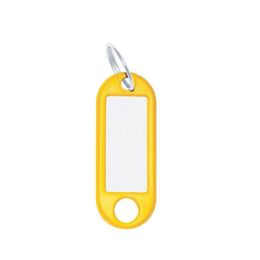 Wedo Schlüsselanhänger Wedo® 262 Schlüsselanhänger mit Ring gelb