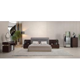 JVmoebel Schlafzimmer-Set Luxus Schlafzimmer Set 7tlg Stilvolle Garnituren Couch Polster Möbel