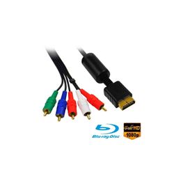 EAXUS HD Component YUV Kabel Geeignet für PS3 & PS2 Audio- & Video-Kabel