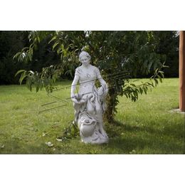 JVmoebel Skulptur Dekoration Figur Frau Garten Designer Figuren Skulptur Statue S101056