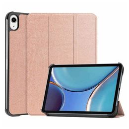 Wigento Tablet-Hülle Für Apple iPad Mini 6 2021 Tablet Tasche 3 folt Wake UP Smart Cover Etuis Schutz Case