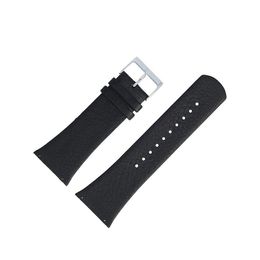 Skagen Uhrenarmband 28mm Leder Schwarz SKW6070