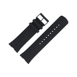 Skagen Uhrenarmband 26mm Kunststoff Schwarz SKW6075