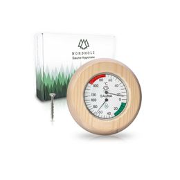 NORDHOLZ Raumthermometer Sauna Hygrometer Thermometer