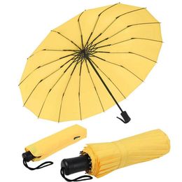 iX-brella Taschenregenschirm Mini mit 16 Streben extra stabil und farbenfroh