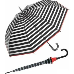 Happy Rain Langregenschirm großer Damen-Regenschirm mit Auf-Automatik
