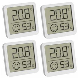 Tfa Dostmann Raumthermometer TFA 30.5053 digitales Thermometer-Hygrometer mit Komfortzonen