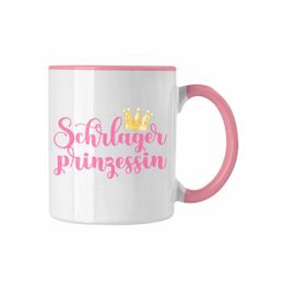 Trendation Tasse Schlagerprinzessin Tasse Geschenk Schlager Fan Musik Geschenkidee