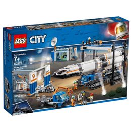 Lego® Konstruktionsspielsteine Lego® City 60229 Raketenmontage & Transport