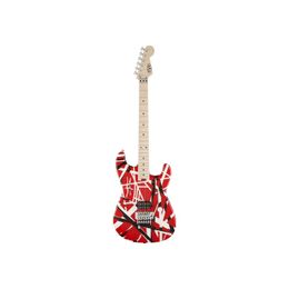EVH E-Gitarre, Striped Series RBS Red/Black Stripes