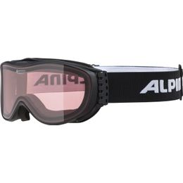 Alpina Sports	 Alpina Sports Skibrille CHALLENGE 2.0 Q BLACK-BLACK MATT