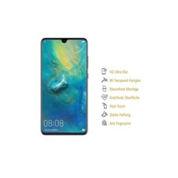 Protectorking Schutzfolie 1x 9H Hartglas für Huawei Mate 20X Displayschutz Schutzglas Schutzfoli