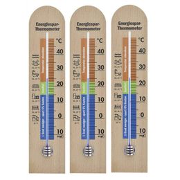 Tfa Dostmann Raumthermometer analoges Energiespar-Thermometer TFA 12.1055 Raumtemperaturkontrolle