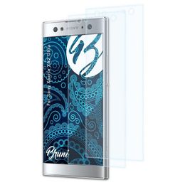 Bruni Schutzfolie Glasklare Displayschutzfolie für Xperia XA2 Ultra