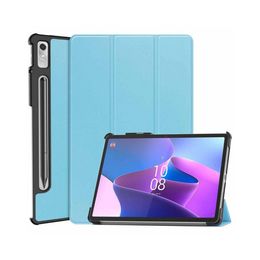 Wigento Tablet-Hülle Für Lenovo Tab P11 Pro 2. Gen 11.2 Zoll Tablet Tasche 3 folt Wake UP Smart Cover Etuis Schutz Case