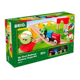 Brio® Spielzeugeisenbahn-Lokomotive Brio Eisenbahn Meine erste Brio Bahn Set Batterielok 25 Teile 33710