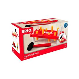 Brio® Spielzeug-Musikinstrument Brio Kleinkindwelt Musikinstrument Rote Klopfbank 10 Teile 30525